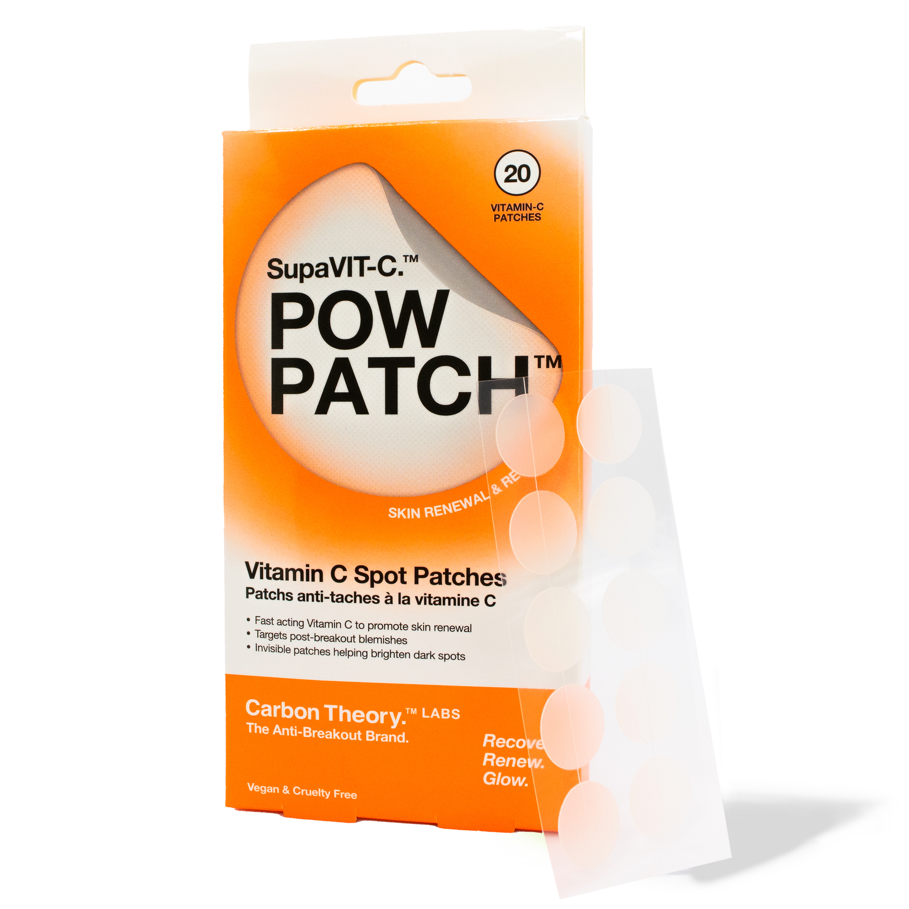 Pow Patch - Vitamin C Spot Patches – Carbon Theory